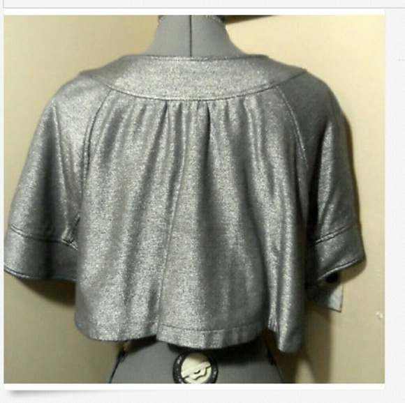 WD.NY | Jackets & Coats | Wd Ny Knit Shrug Moto Jacket 6 Reversible Blk ...